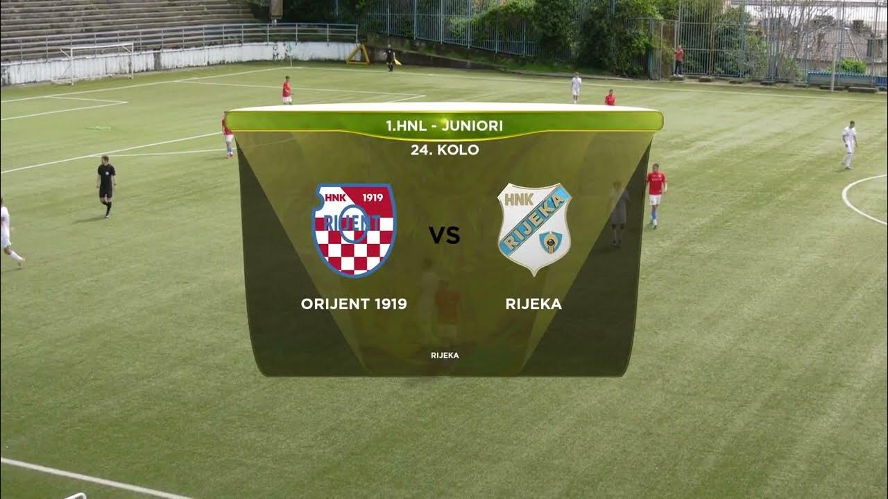 ORIJENT 1919 vs RIJEKA 1:2 (24. kolo, Prva HNL - Juniori 21/22) - YouTube