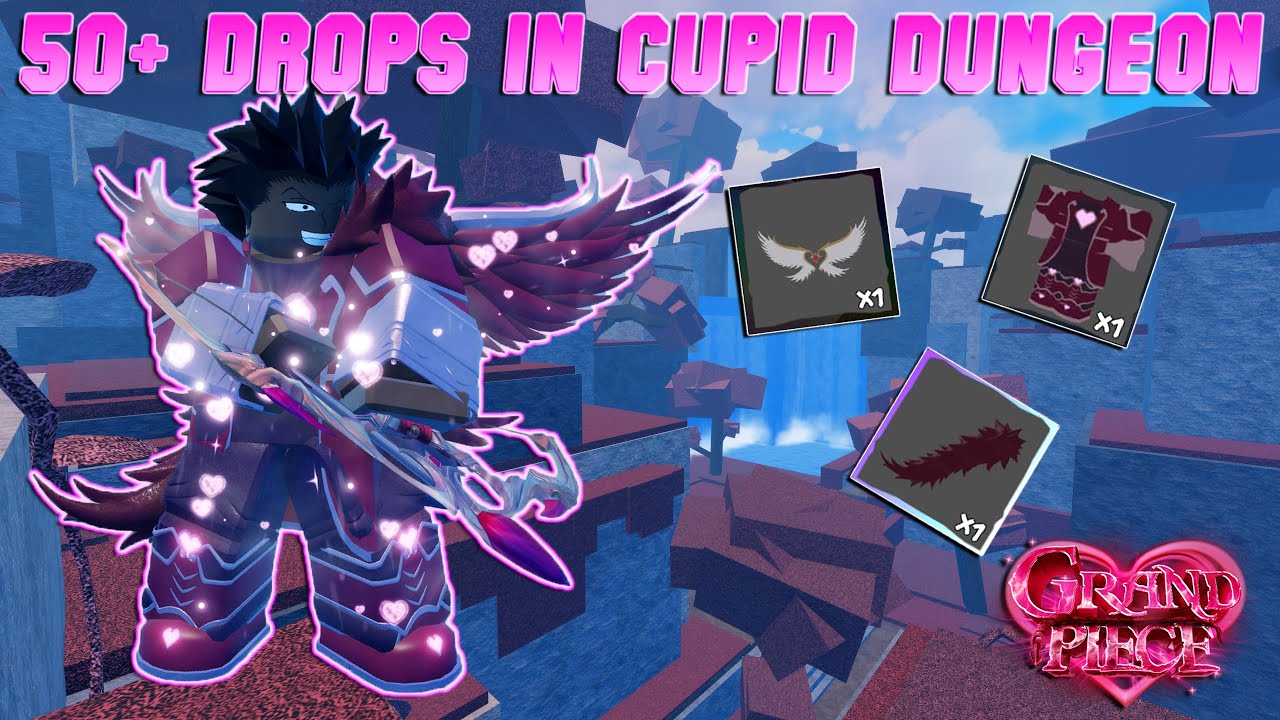 [GPO] DOING 50+ DROPS IN THE NEW CUPID DUNGEON! - YouTube