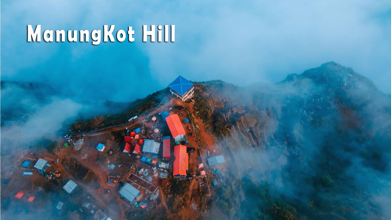 Drone view Manungkot hill #travel #tourism #winter #drone - YouTube