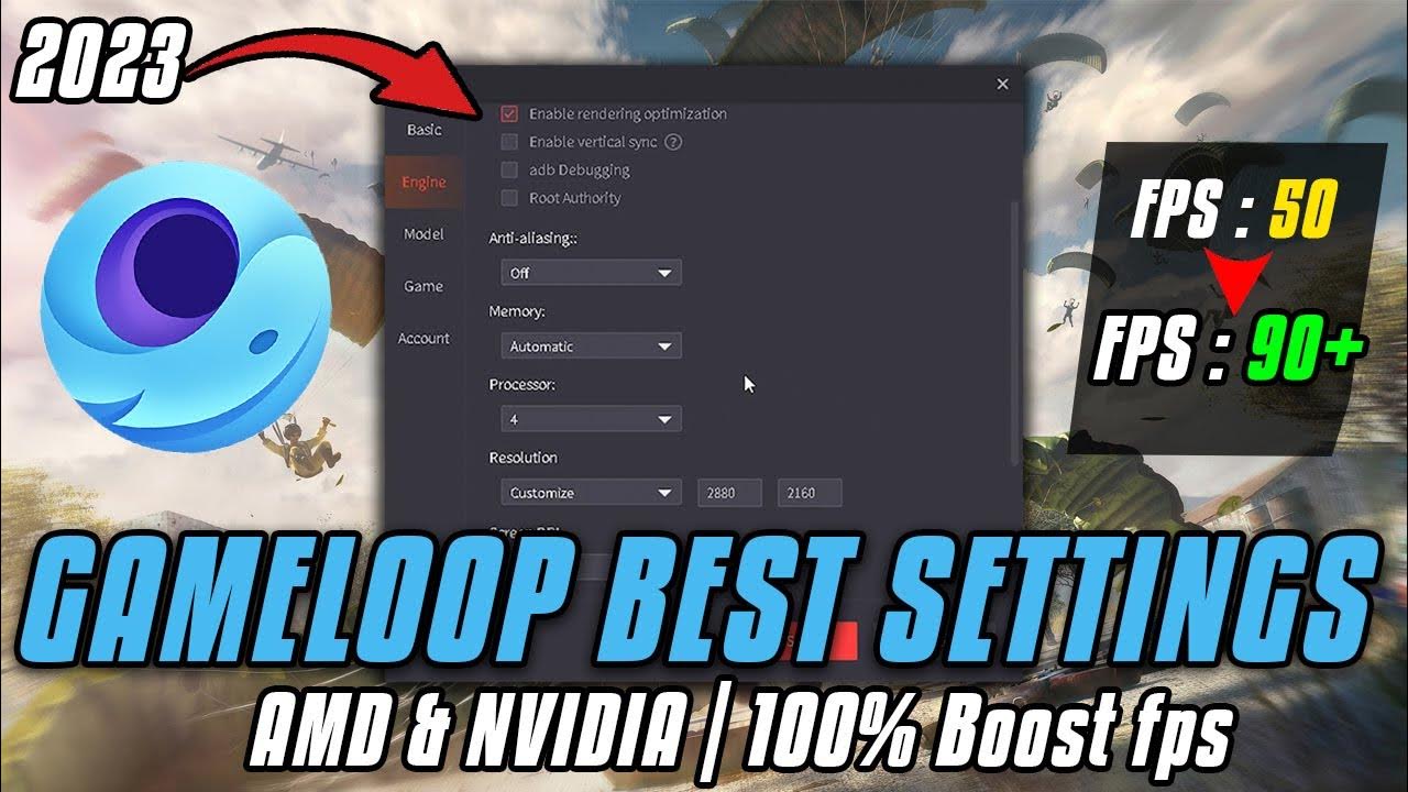 Best Gameloop Settings of PUBG Mobile for AMD and Nvidia Card | Core i5 4th gen | Gameloop ...
