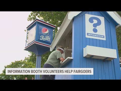 Iowa State Fair information booth volunteers find joy in helping others ...
