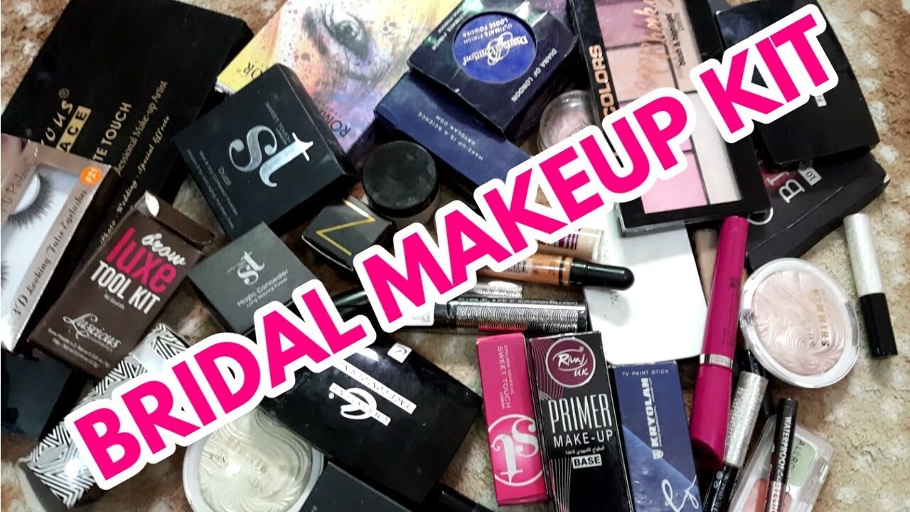 BRIDAL MAKEUP KIT AFFORDABLE PAKISTANI BRANDS zainab Numan YouTube bridal-makeup-kit-affordable-pakistani-brands-zainab-numan-youtube