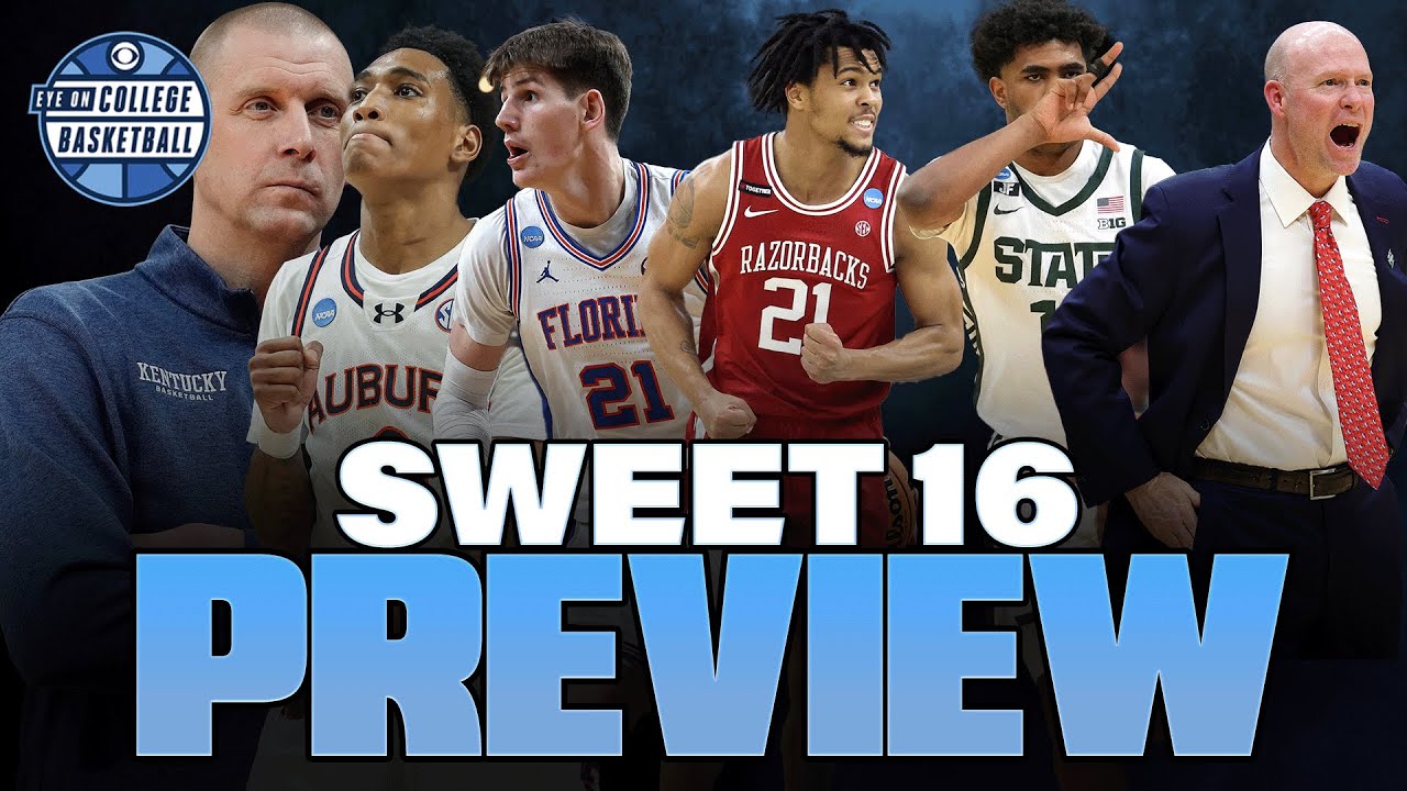 2025 March Madness NCAA Tournament Sweet 16 Preview, Picks, Predictions ...