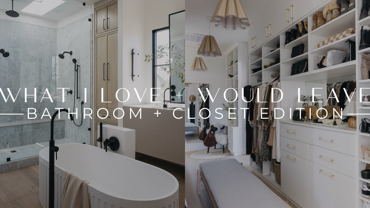 What I Love + Would Leave In My New Bathroom + Closet | THELIFESTYLEDCO ...
