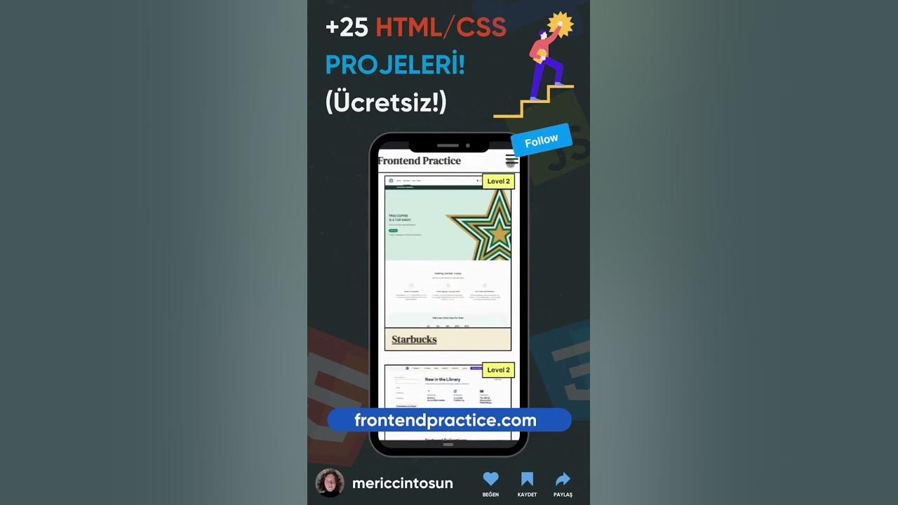 Harİka Htmlcss Projelerİ Htmlcss Frontend Webdevelopment Youtube