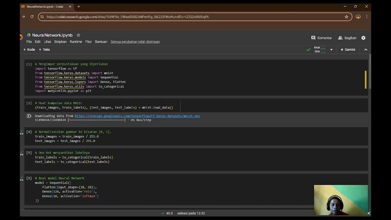 Tugas Membuat Neural Network menggunakan Python untuk menyelesaikan kasus sederhana Data Mining ...