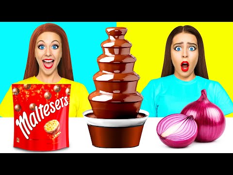 Erimiş Çikolata Çeşmesi Kapişmasi | Mutfakta Komik Durumlar Choco DO