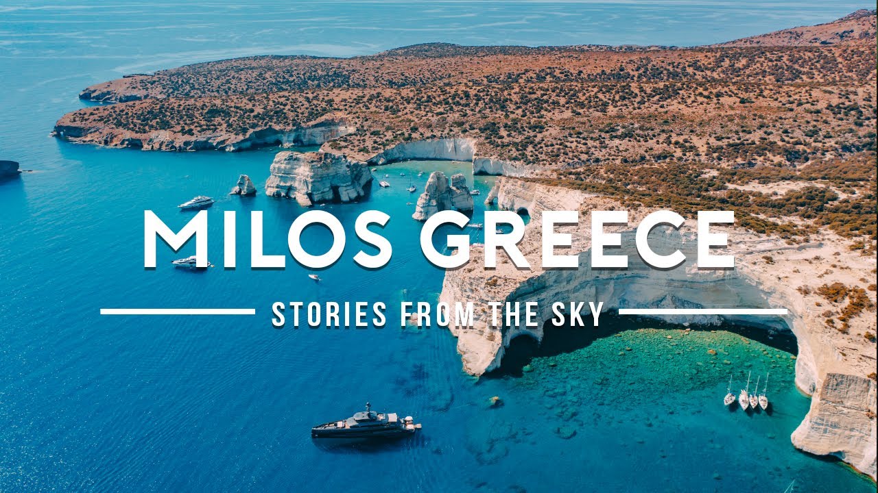 Undiscovered Milos (Greece) from Above | Drone 4K | DJI Mavic Pro 2 ...