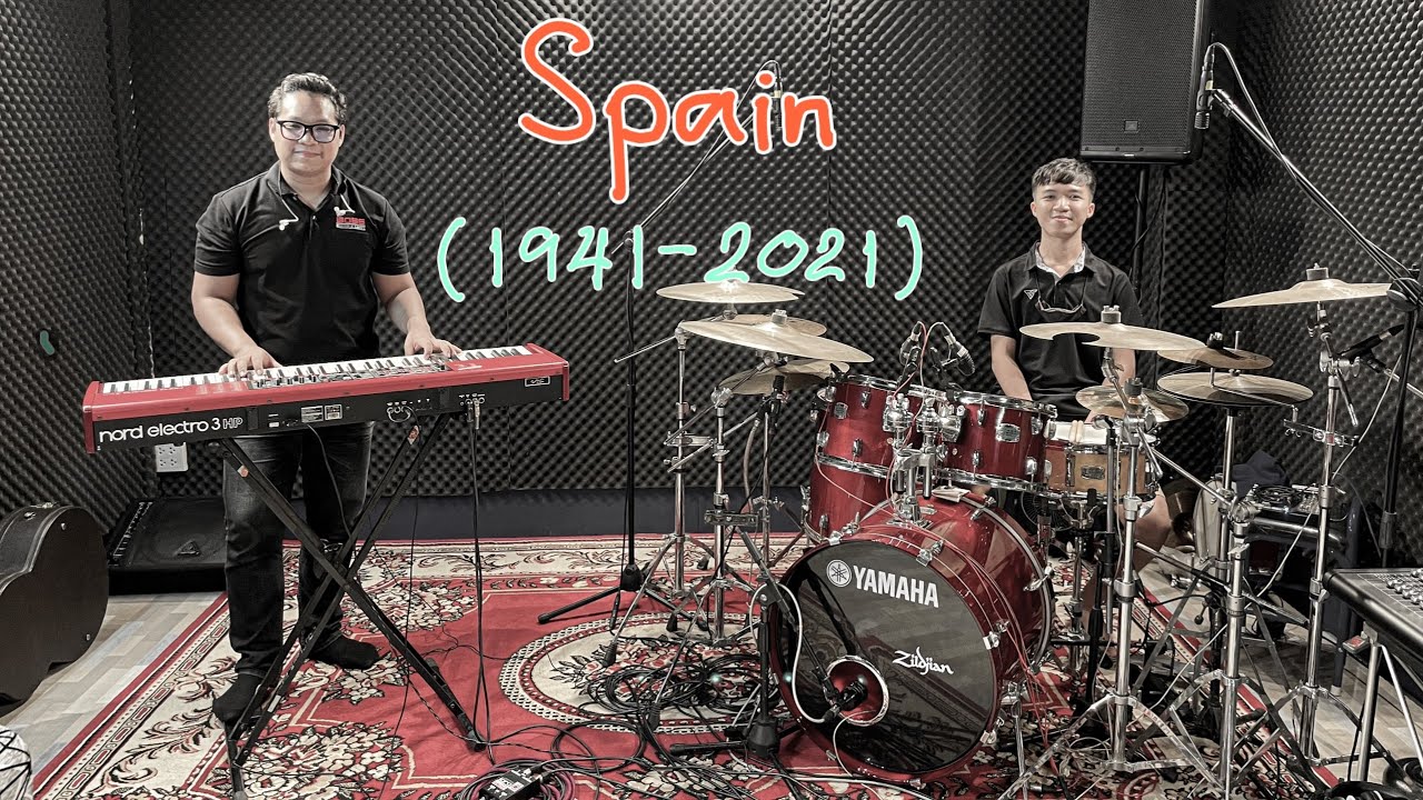 Spain " Chick Corea " 1941-2021 | Piano & Drums | by Drum Live-sound ...