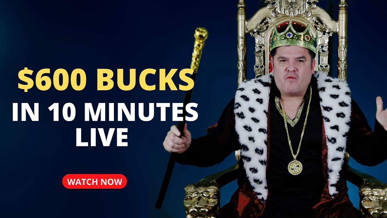 600 Bucks In 10 Minutes Live YouTube 600-bucks-in-10-minutes-live-youtube