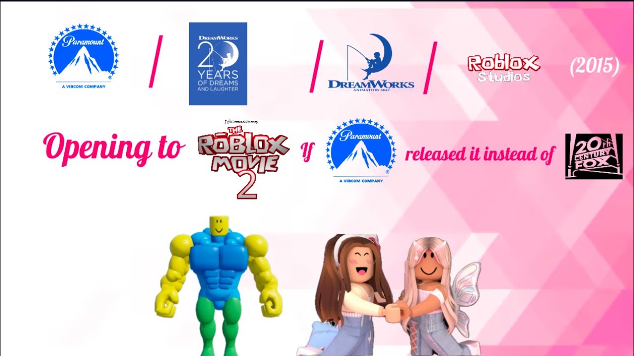 Paramount Pictures/DreamWorks Animation SKG (20 Years)/Roblox Studios ...