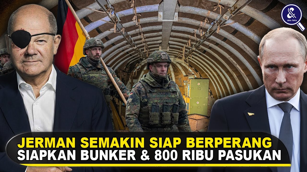 SIAP LAWAN RUSIA, JERMAN BANGUN BUNKER UNTUK HIDARI RUDAL! Rusia-Jerman ...