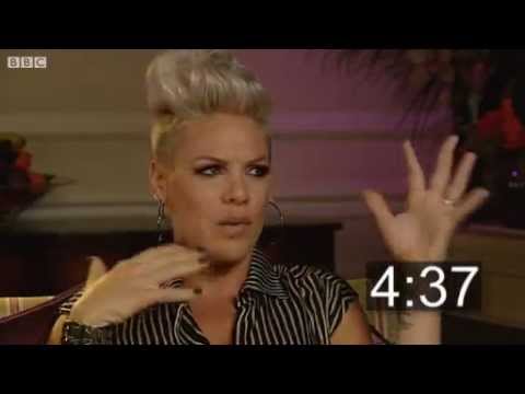 BBC Five Minutes With Pink Interview - She's amazing!! - YouTube