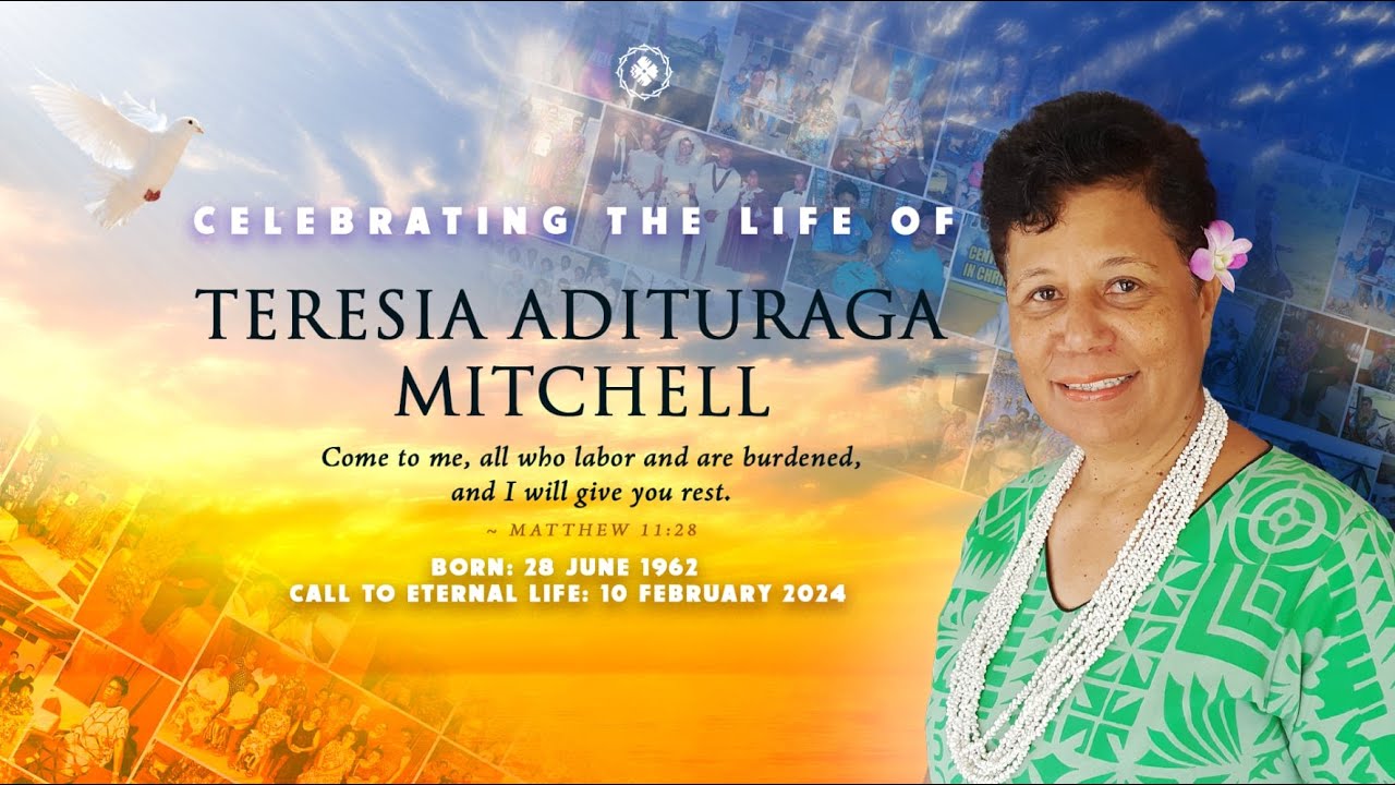 Celebrating the life of Teresia Mitchell - Burial site | Lovonilase ...