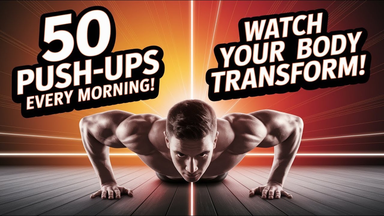 Do 50 Push Ups Every Morning and Watch Your Body TRANSFORM! - YouTube