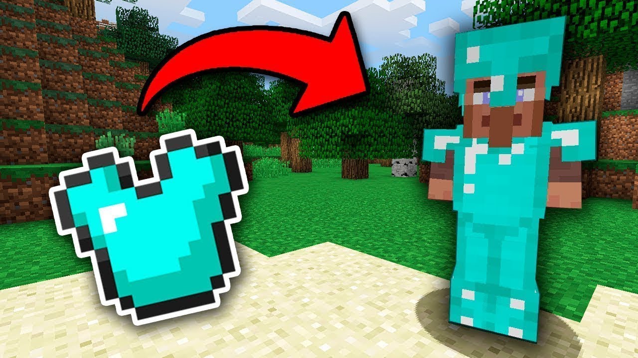 Thử Thách Dân Làng Mặc GIÁP KIM CƯƠNG Trong Minecraft - YouTube