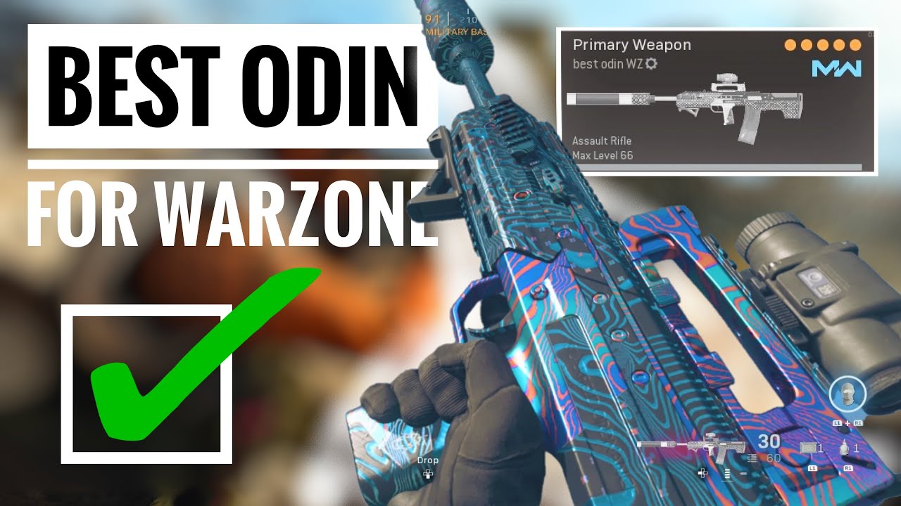 The BEST 3 Shot Kill ODEN Class In Warzone Season 4 - YouTube