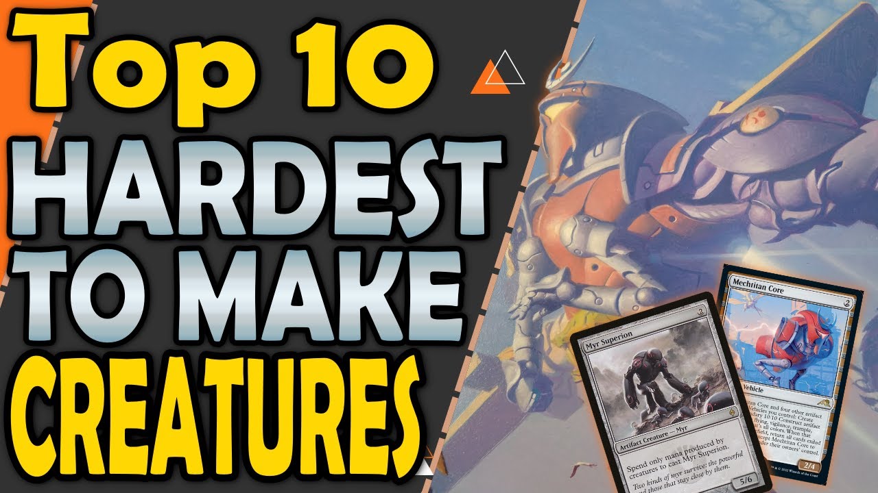 Top 10 Hardest to make Creatures in Magic - YouTube