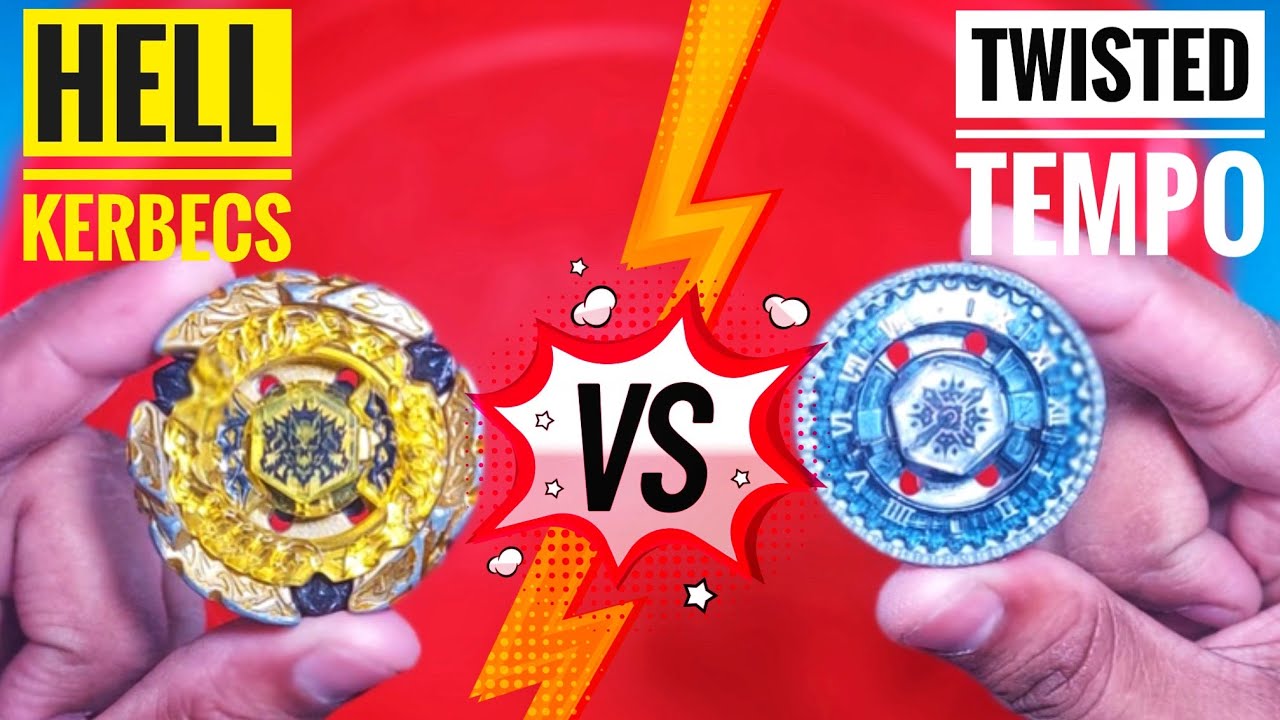 Damian vs Faust ! Hell Kerbecs vs Twisted Tempo Beyblade Metal Masters ...
