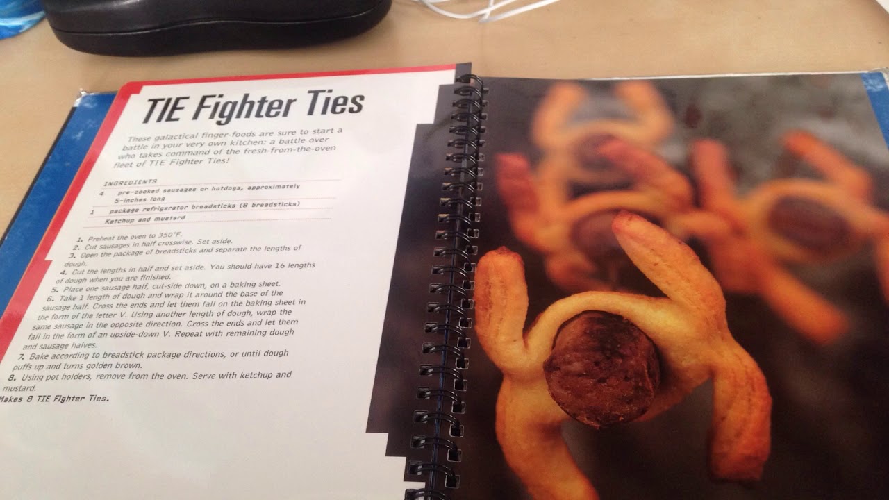 The Star Wars CookBook Wookie Cookies and other Galactic Recipes - YouTube