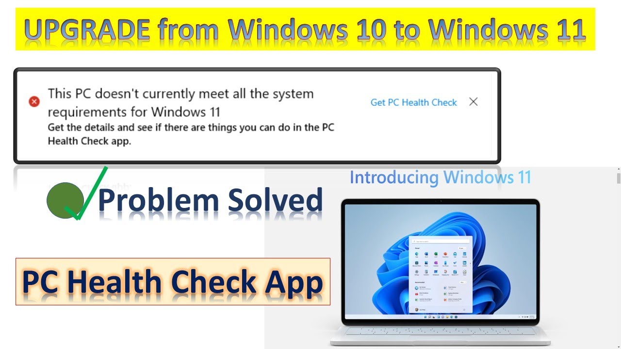 PC Health Check App Download | PC Health check app windows 11 | Problem ...