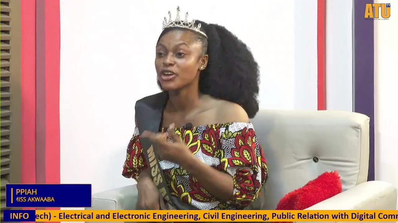 ONE ON ONE WITH MISS AKWAABA FIRST RUNNER UP - YouTube