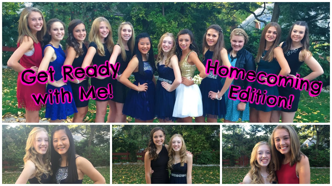 Get Ready with Me: Homecoming Edition!! - YouTube