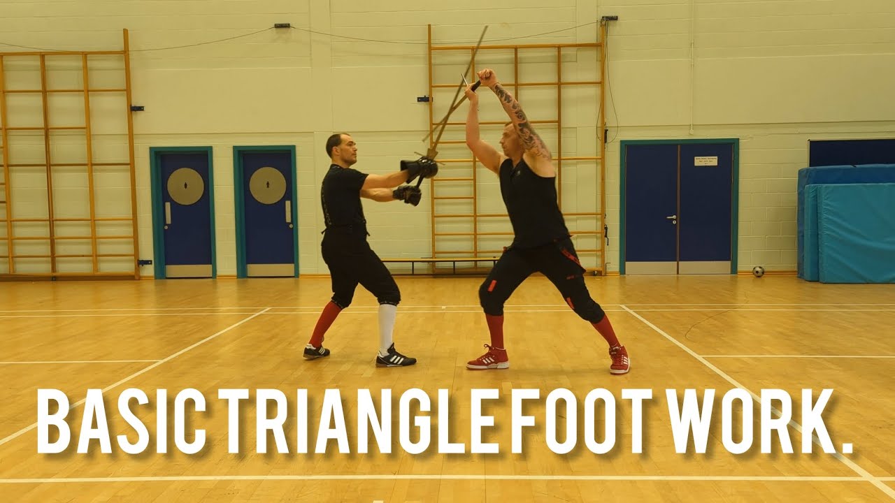 Triangle foot work - YouTube
