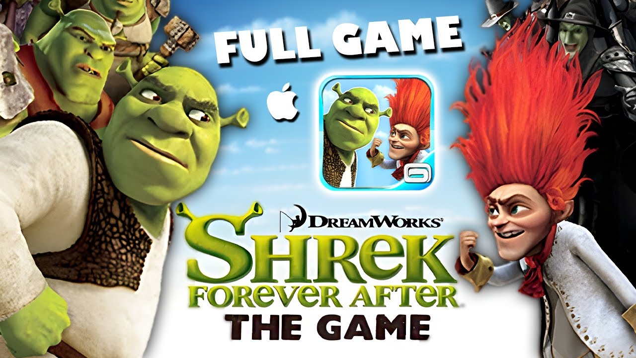 Shrek Forever After: The Game | iOS Longplay, Full Game, No Commentary ...