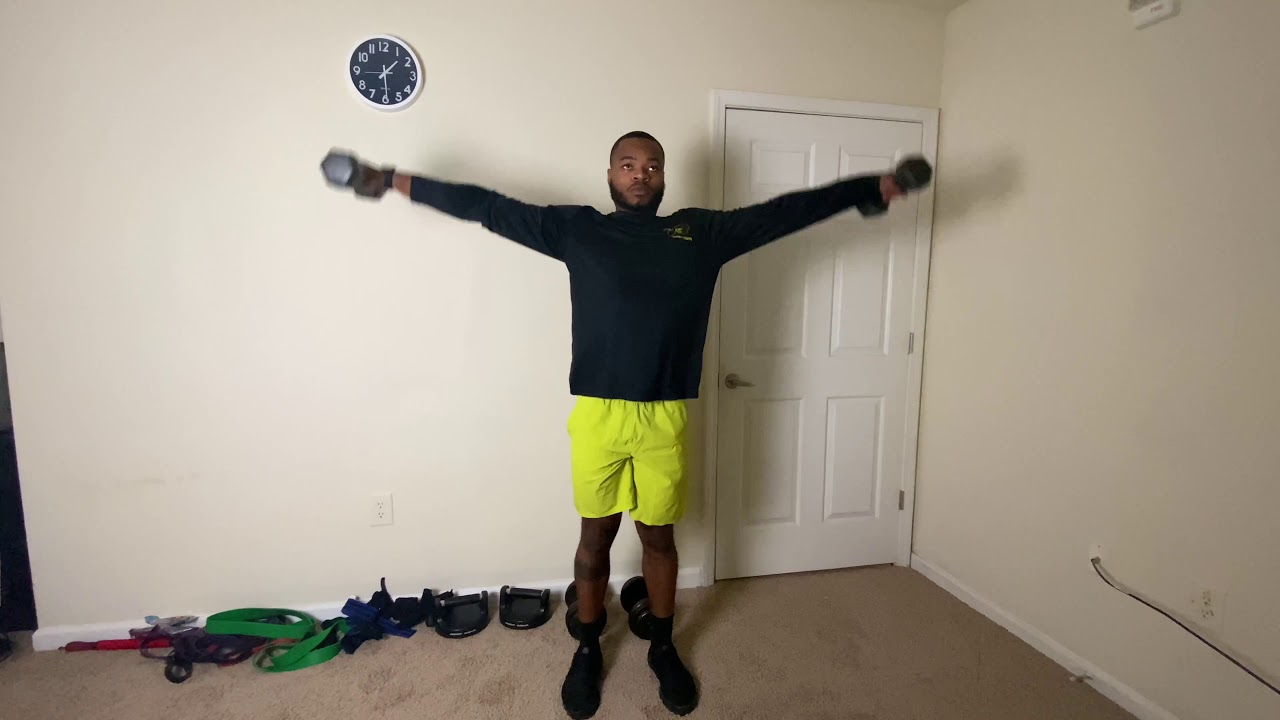 DB Lateral Raises - YouTube