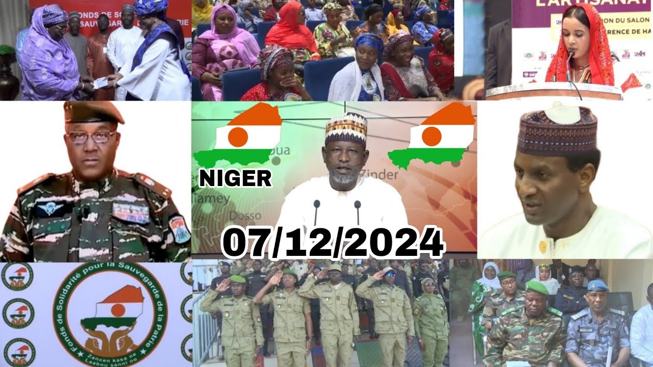 Labaran Hausa 07/12/2024 Sojojin Niger🇳🇪 Jinjina Gareku Fira Minista ...