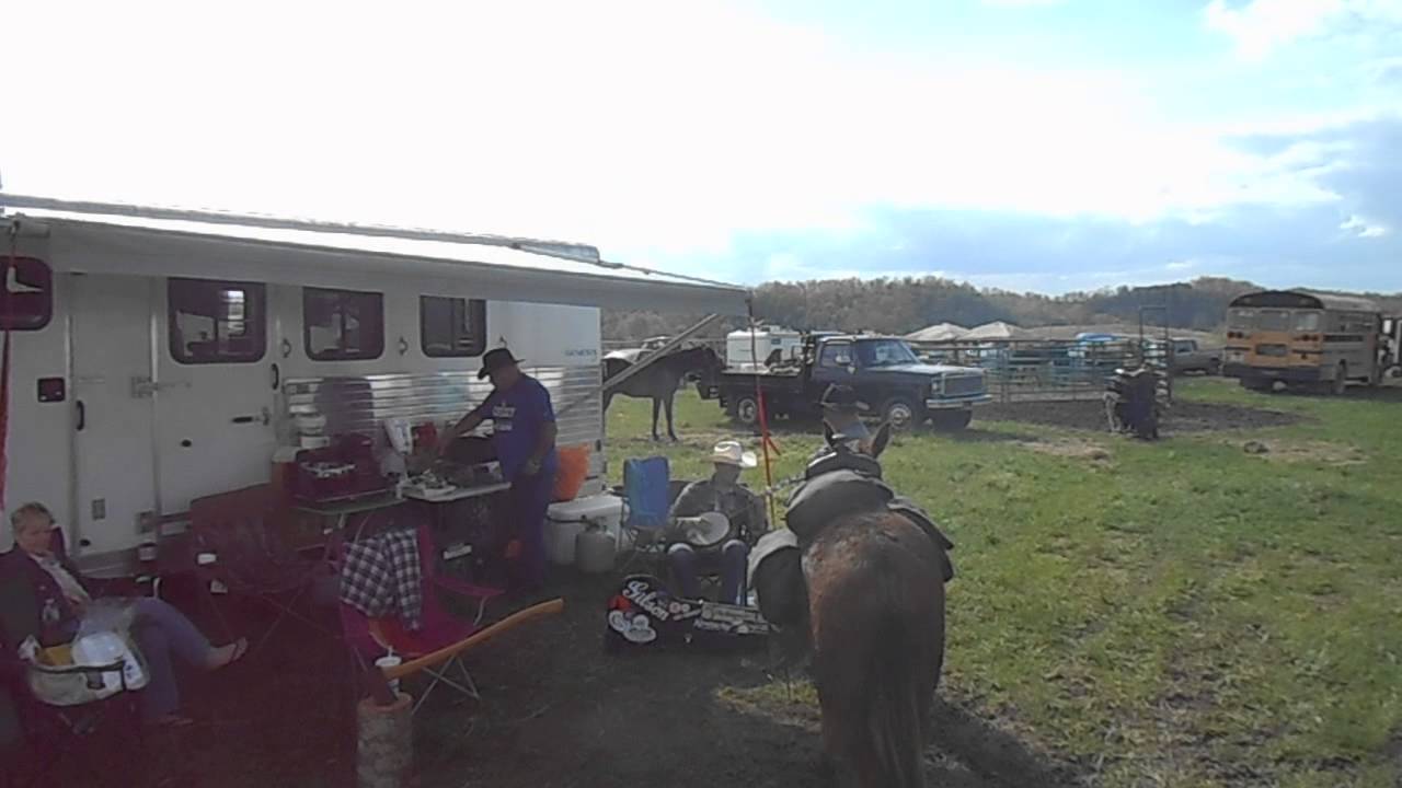 Jared Goforth Picking the Banjo at Knott Co Trail Ride. - YouTube