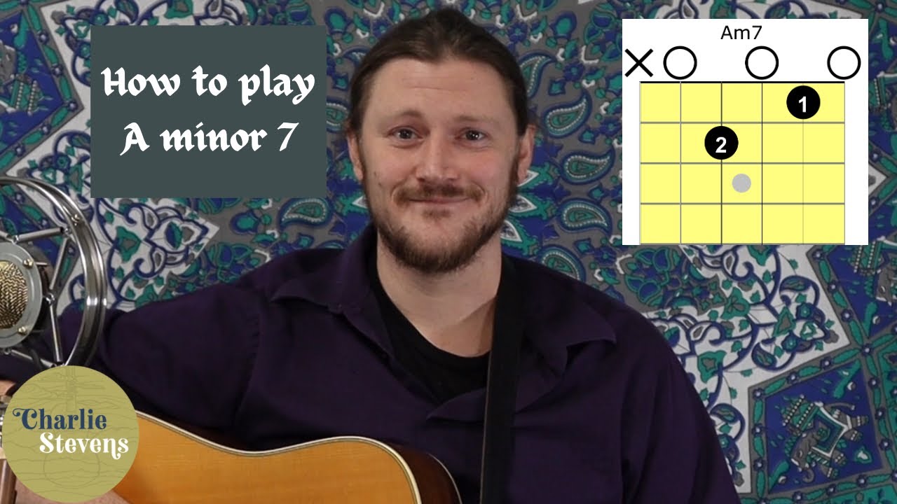 How to Play A minor 7 - Basic Guitar Lesson - YouTube