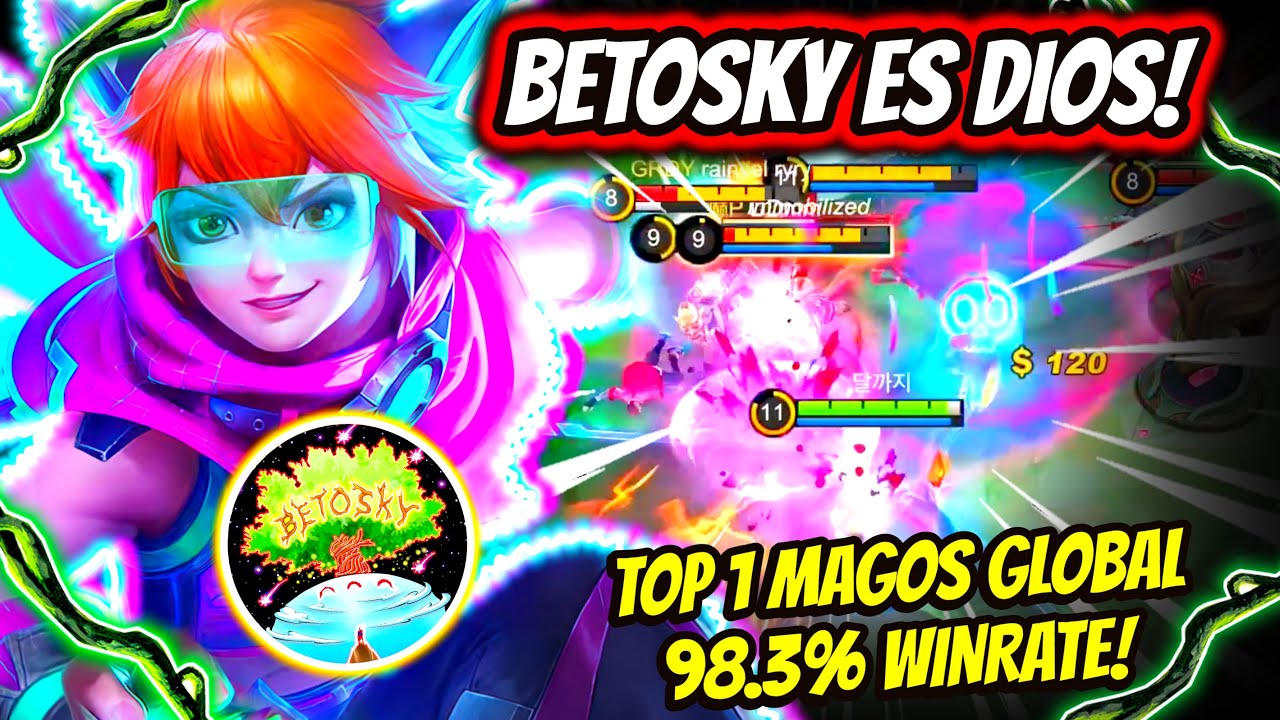 ¡SE LLAMA BETOSKY Y ES EL MEJOR MAGO DEL MUNDO! TOP 1 GLOBAL MAGOS 98.1 ...