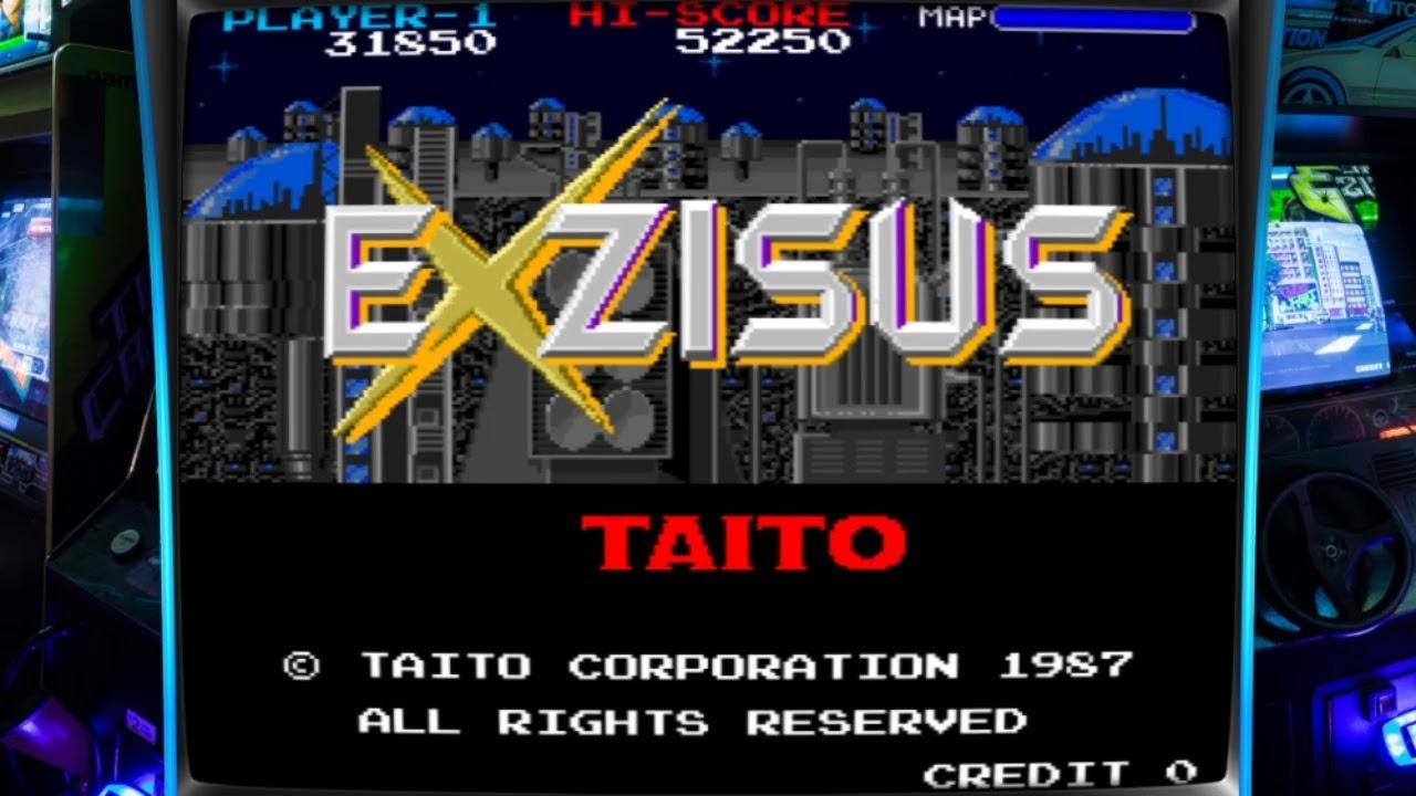 Exzisus (Arcade - Taito - 1987) - YouTube