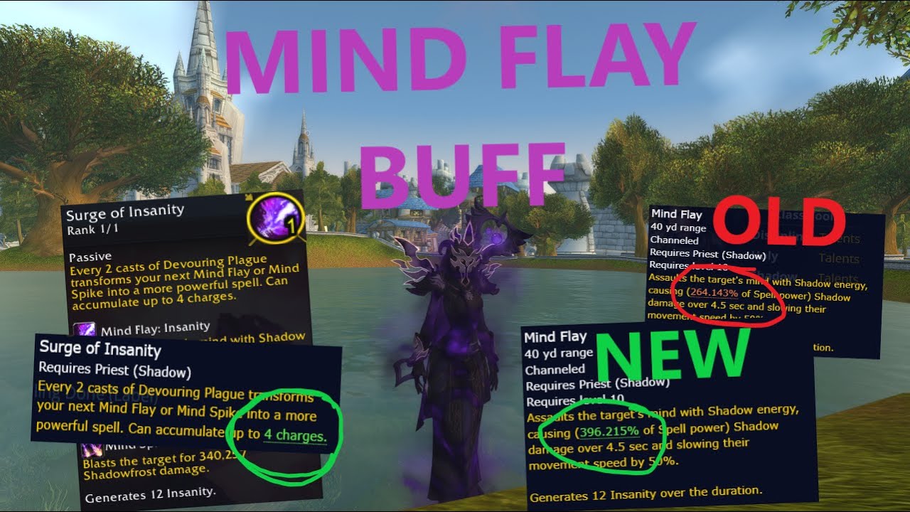 MIND FLAY BUFFS! | Is Shadow Priest Back?? - YouTube