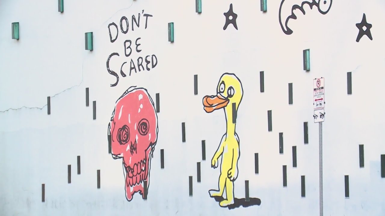 Austin mural honoring Daniel Johnston unveiled on 'Hi, How Are You' Day ...