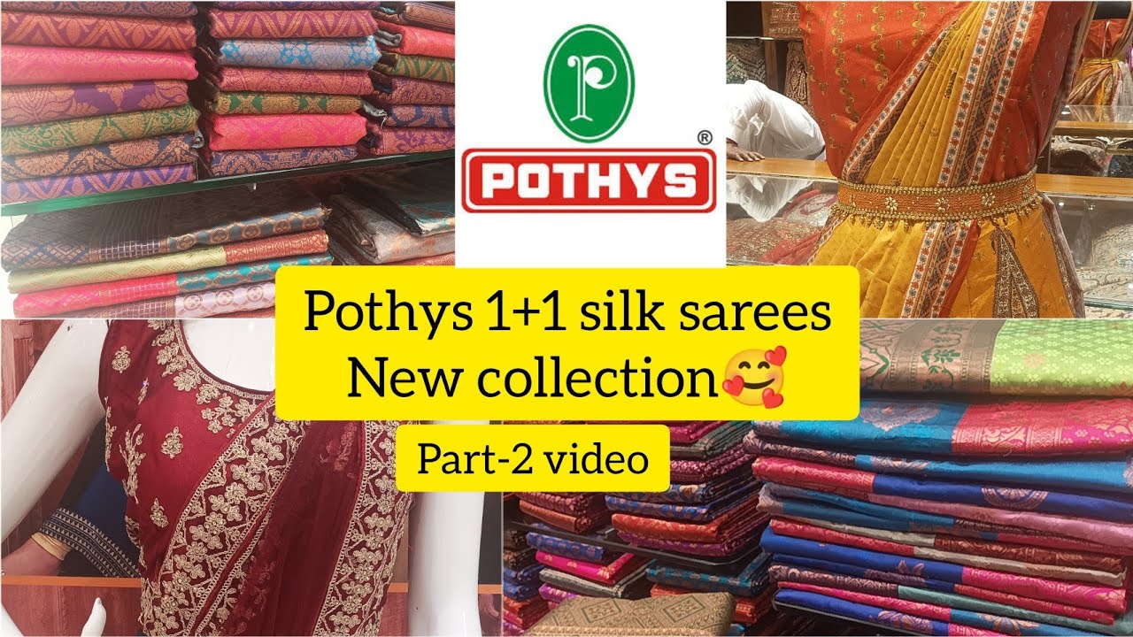 Pothys new Arrival😍sareescollection l 50% Discount silksarees l1 ...