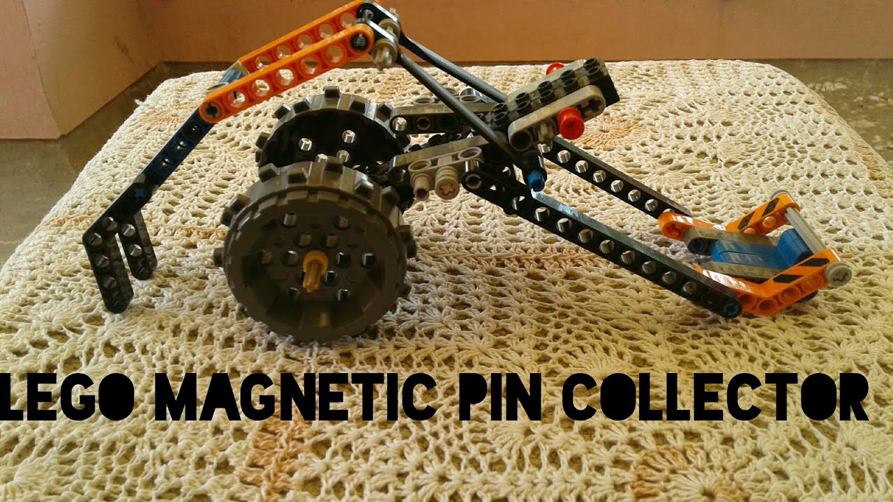 Lego Magnetic Pin Collector - YouTube