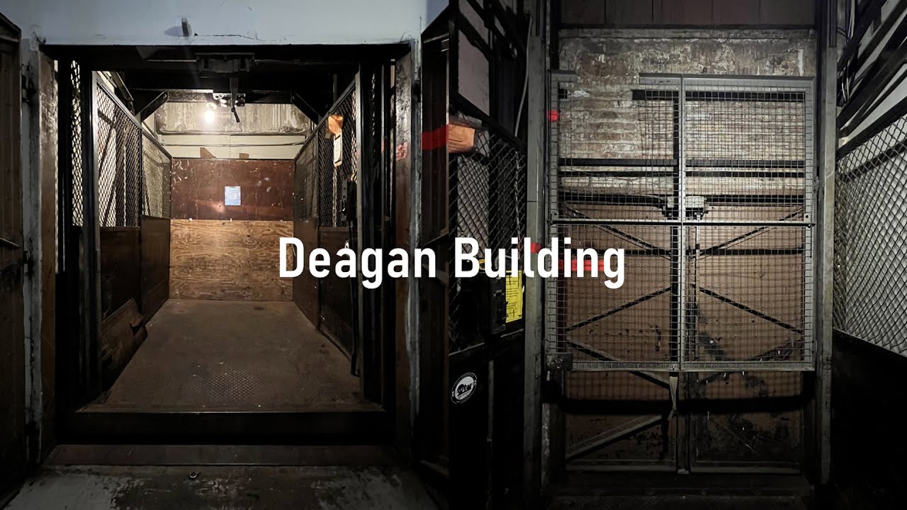 COOL Manual K&H Traction Freight Elevator - Deagan Building - Chicago ...