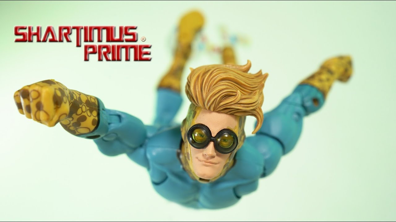 Marvel Legends Speedball Controller BAF Wave Comic Hasbro Action Figure ...