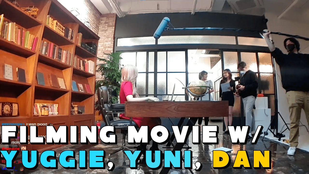 [Apr 29th, '21] Filming a movie with Yuggie, Yuni & Dan - IRL stream - YouTube