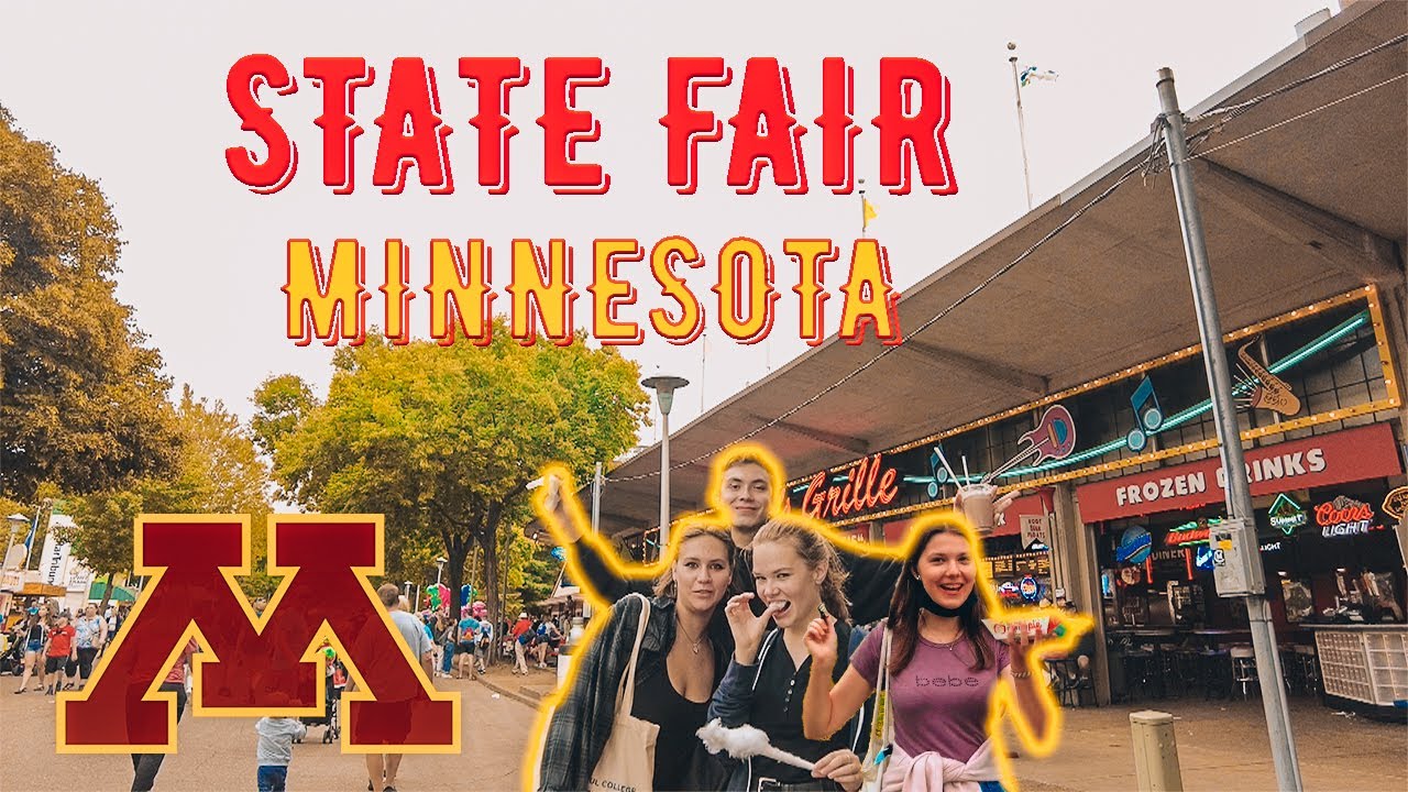 STATE FAIR IN MINNESOTA /// Russian GIRLS with Zack exploring the Fair ...
