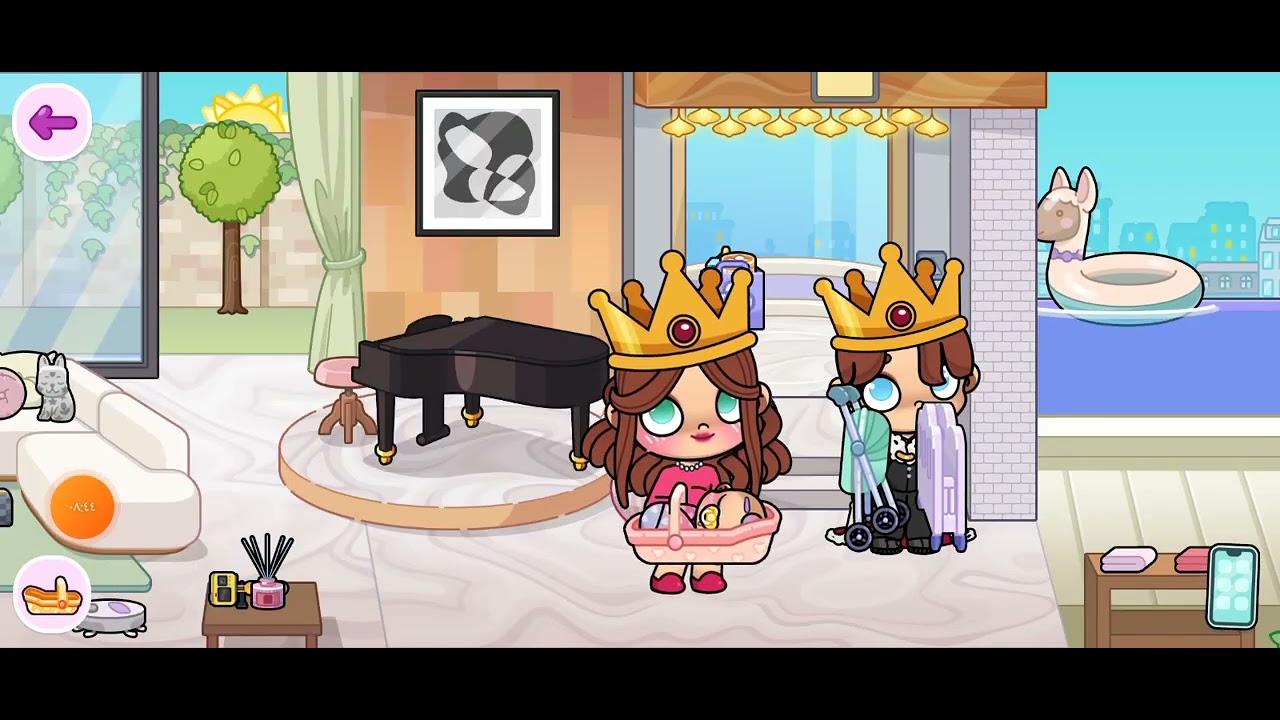 part 1 of the king and queen👑 avatar world♥︎ - YouTube