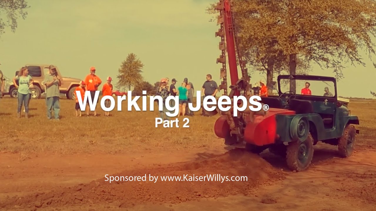 Working Jeeps Part 2 - The Willys Jeep Rally at Hueston Woods, OH - YouTube