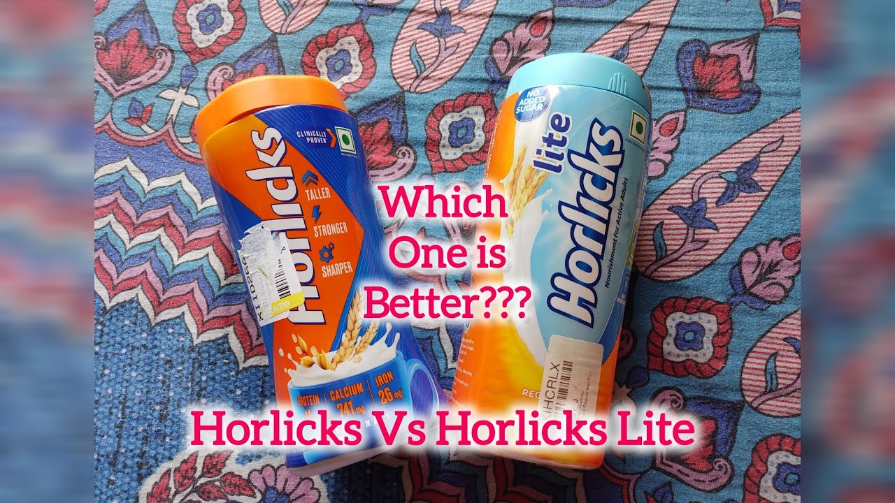 Best health drink for Adult & Kids, Horlicks Lite or Horlicks, which ...