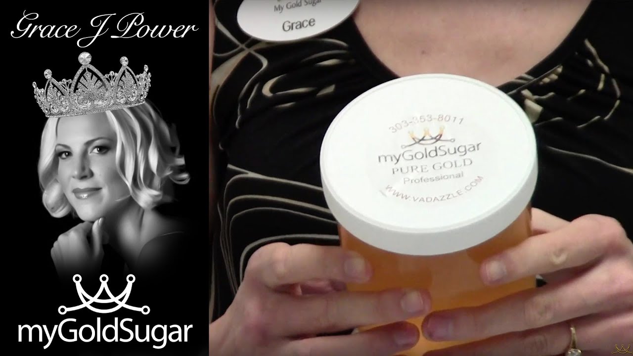 Pure Gold Sugaring for Professionals - Vadazzle.com - YouTube