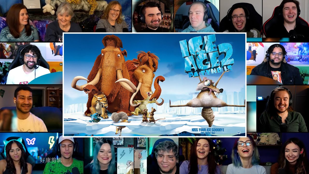 Ice Age 2 Reaction Mashup - YouTube