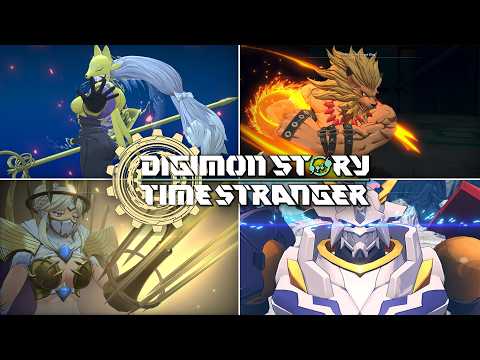 All Digimon Special Skills (+ All DLC) | Digimon Story Time Stranger | Signature Moves