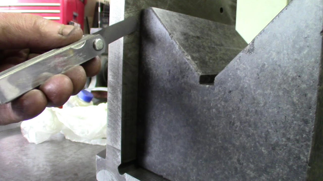 Simple metrology for a semi precision angle plate - YouTube